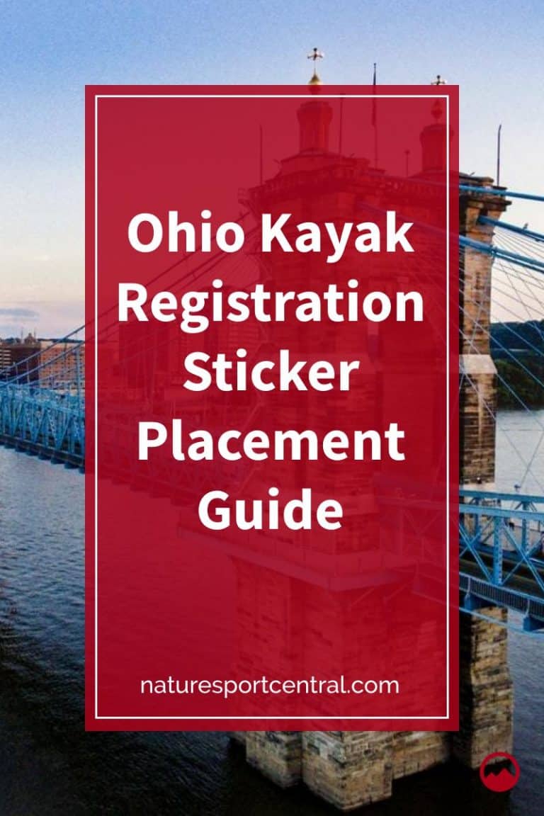 Ohio Kayak Registration Sticker Placement Guide