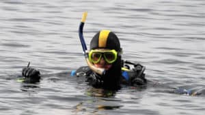 Red Flag With Diagonal White Stripe - What Does It Mean?