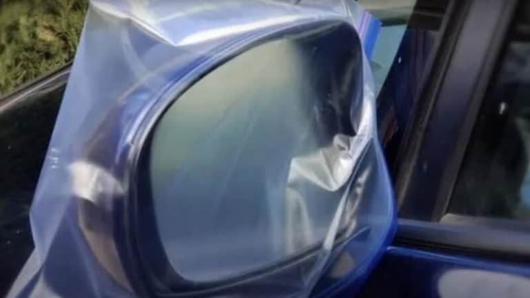 Why Put Ziplock Bag On Car Mirror When Traveling Alone